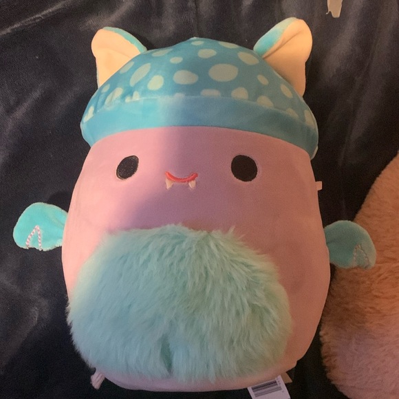 Squishmallows | Toys | Pyle Mushroom Bat Custom Squishmallow Nwt | Poshmark